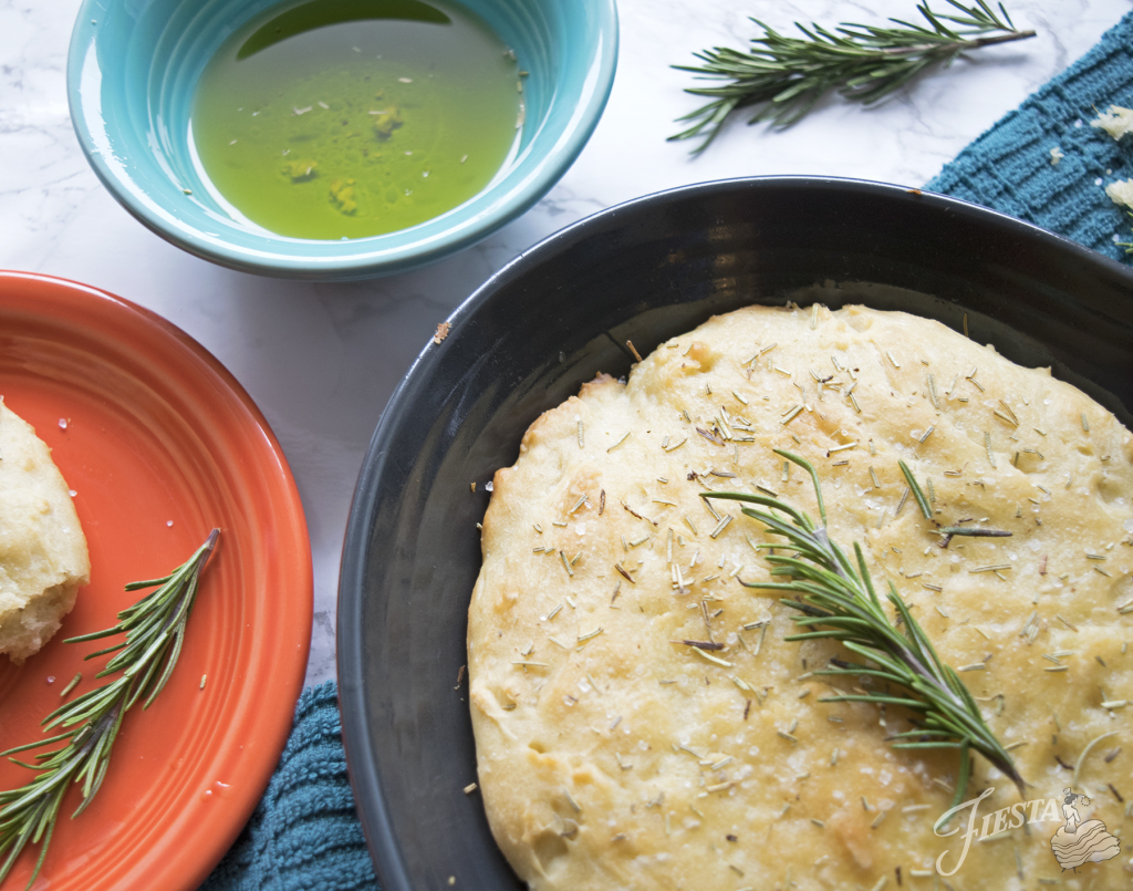 Rosemary Sea Salt Skillet Bread – Fiesta Blog