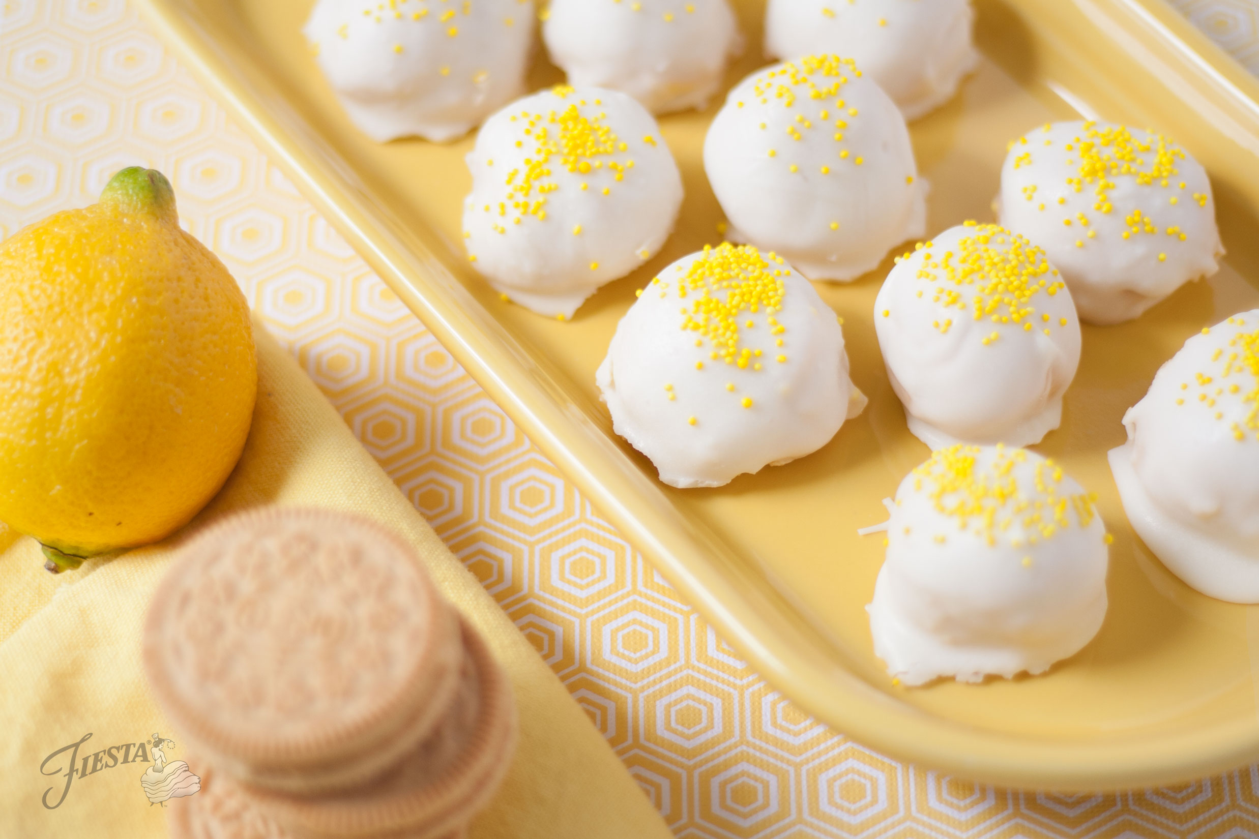 Lemon Cookie Truffles – Fiesta Blog